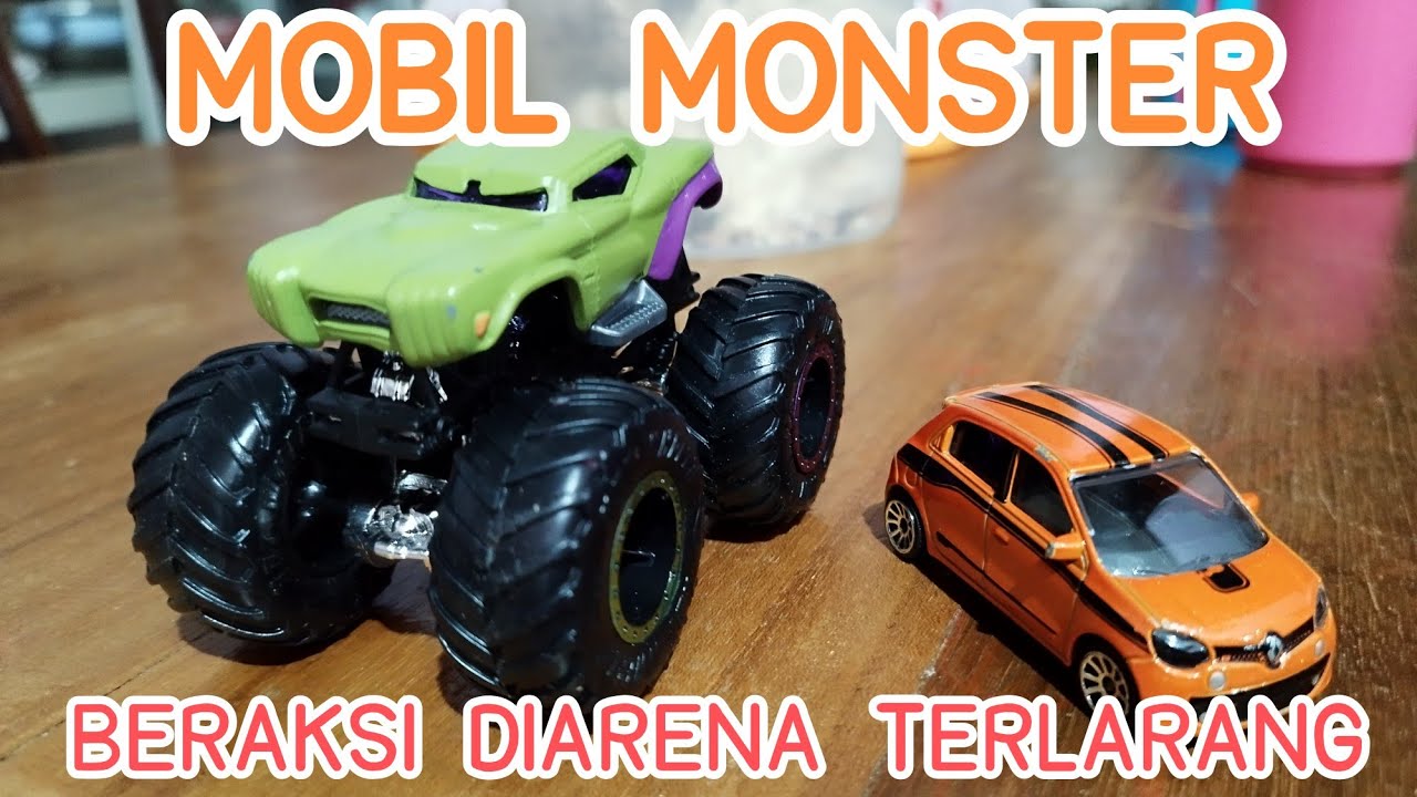 MOBIL MONSTER BERAKSI DIARENA TERLARANG...HHUUFFFTTT DAHSYAT‼️shofi ...