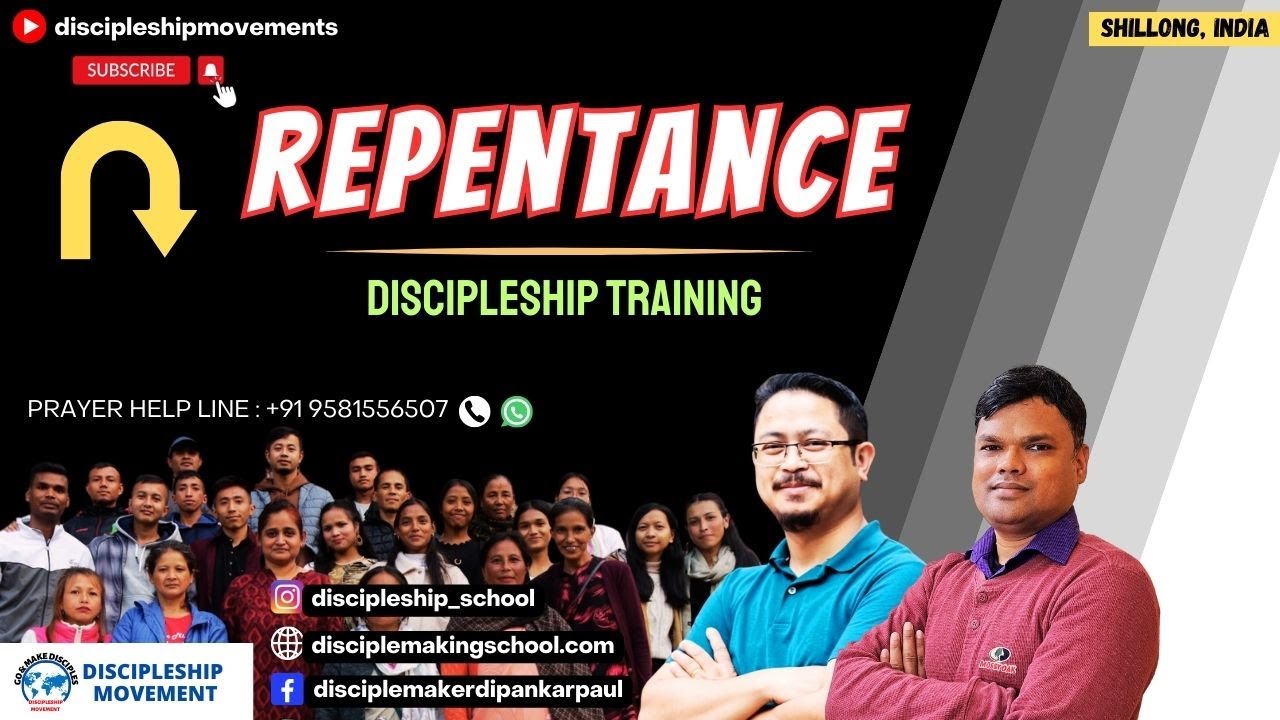 Repentance - Discipleship Training// English - Khasi - YouTube