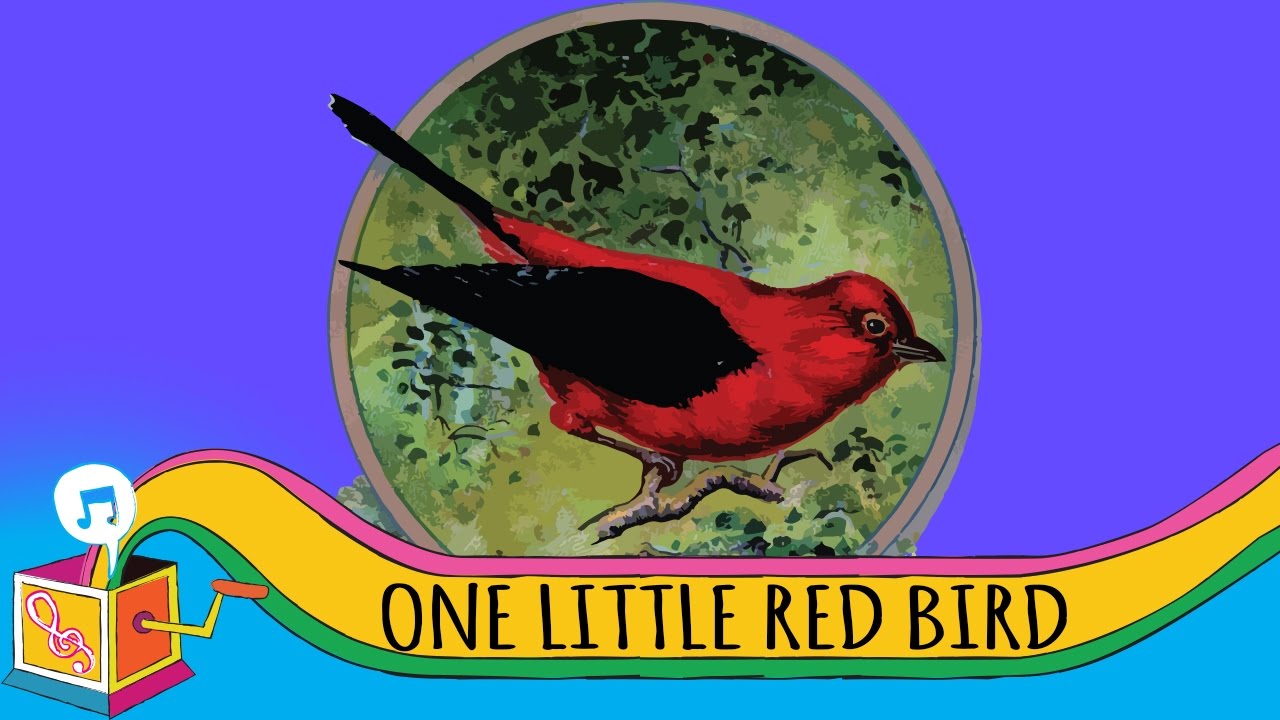 One Little Red Bird | Animated Karaoke - YouTube