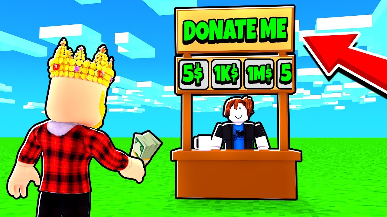 СИМУЛЯТОР ДОНАТА В РОБЛОКС! ROBLOX Donate Game 💸 - YouTube