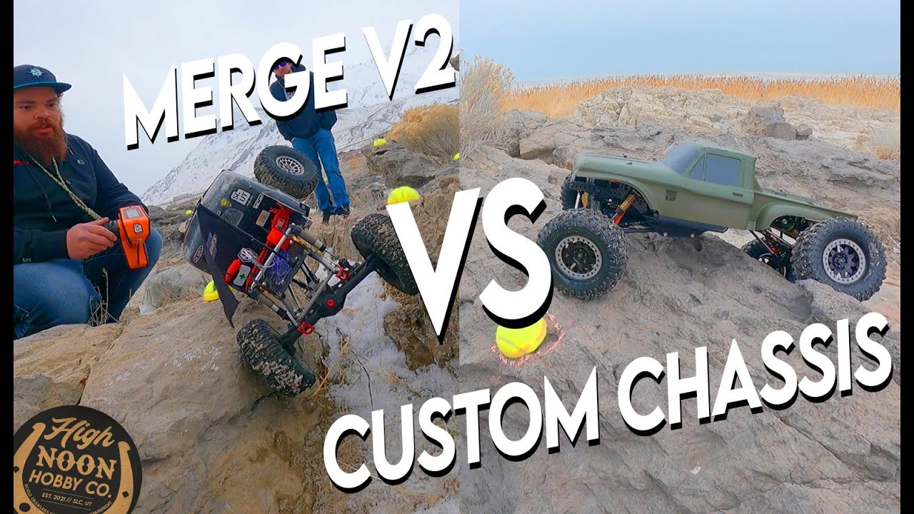 RC Rock Crawling C2 CASH COMP in the COLD [Amazing custom chassis vs ...