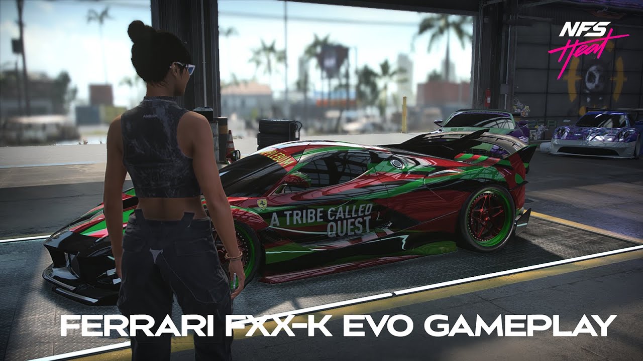 NFS HEAT FERRARI FXX K EVO GAMEPLAY - YouTube