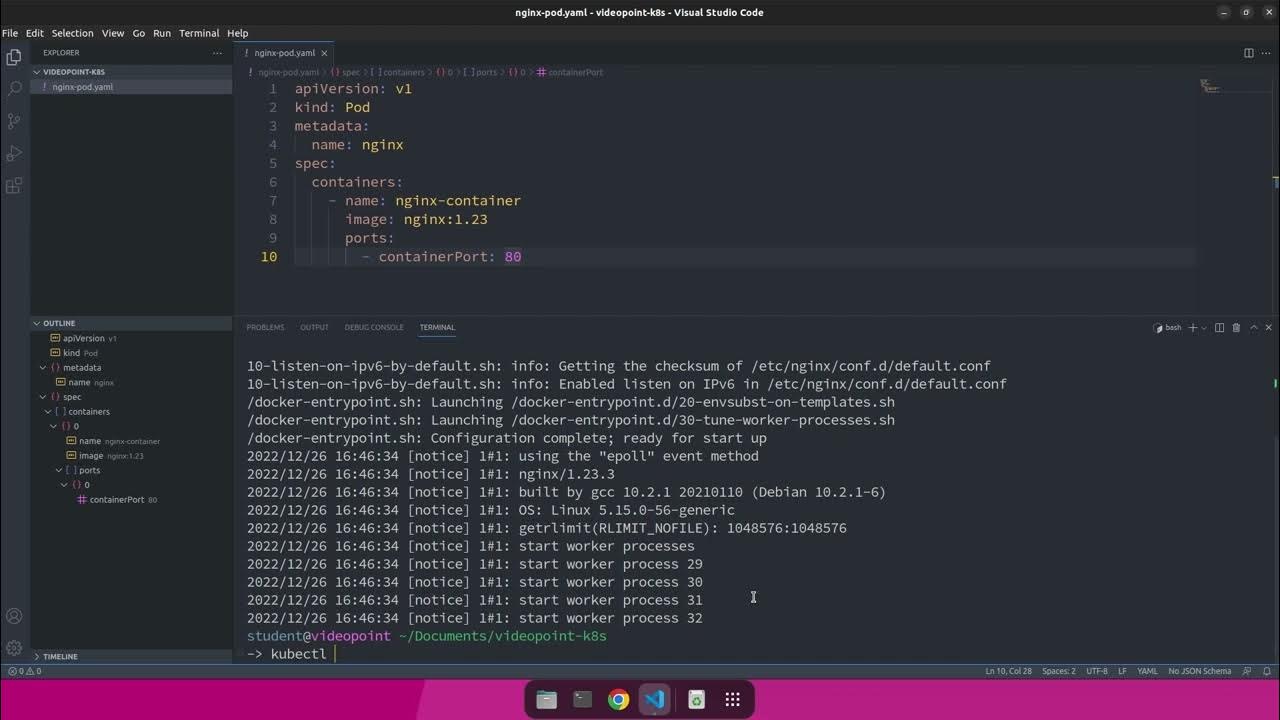 Interakcja kontenerów wewnątrz poda (Kubernetes) - YouTube