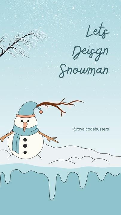 how to make a snowman using html and css – easy step-by-step tutorial! #htmlcss #snowman # ...