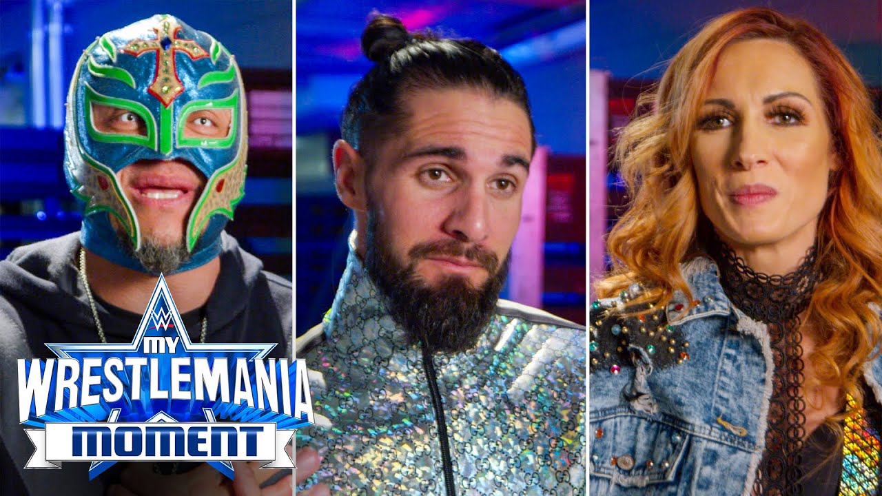WWE Superstars reminisce on their favorite WrestleMania moments - YouTube
