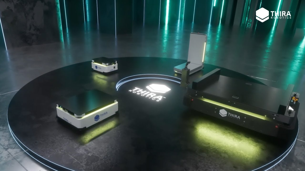 티라로보틱스 Autonomous Mobile Robots - YouTube