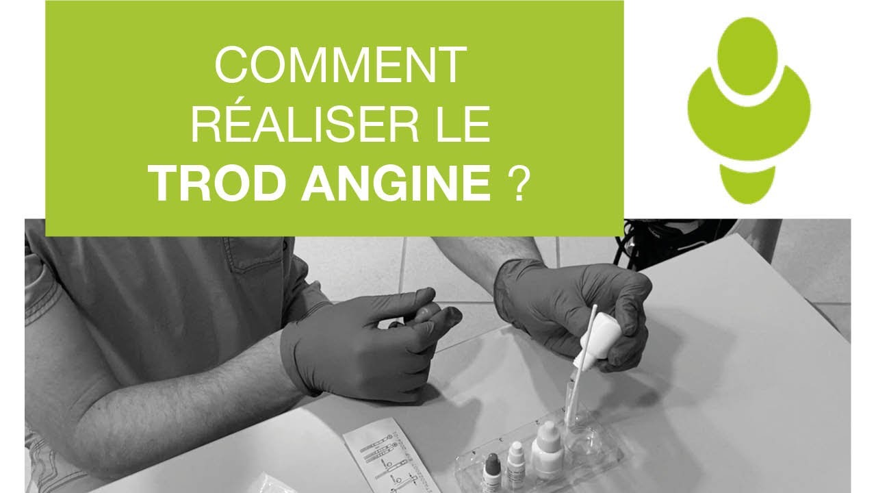 Comment réaliser le TROD Angine I CADUCÉE PERFORMANCE - YouTube