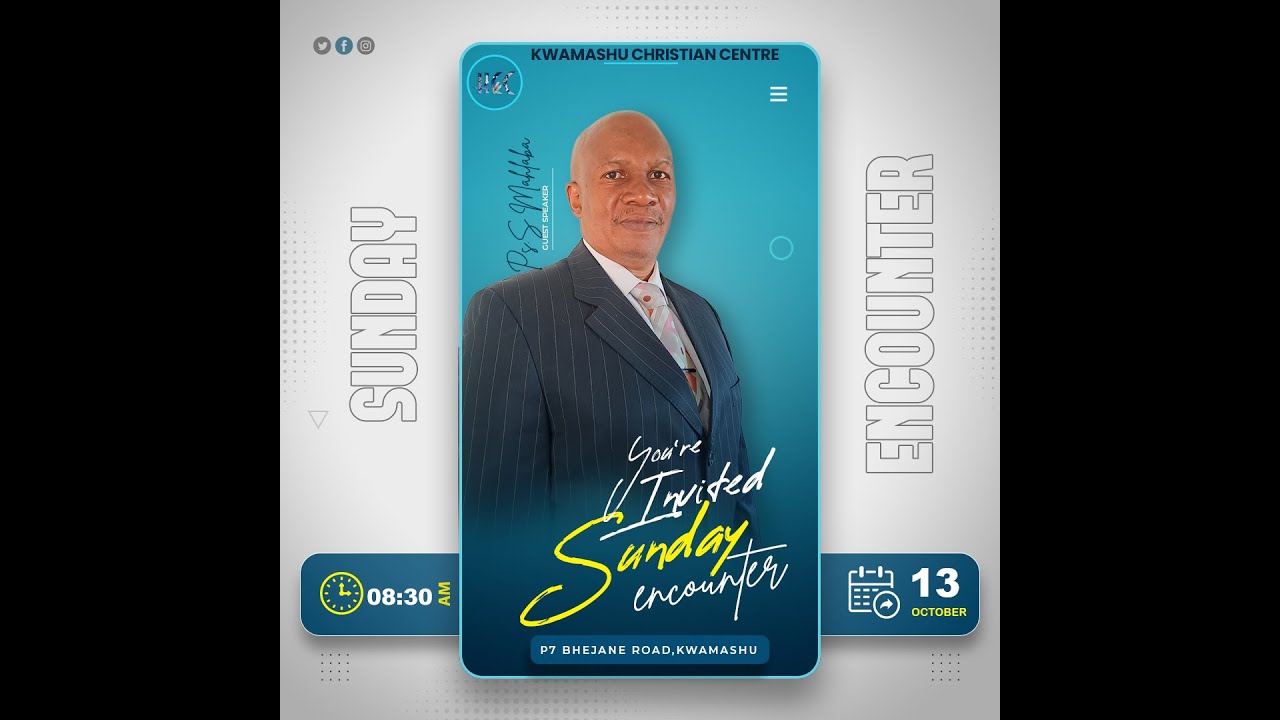 🌿 Sunday Encounter Experience🌿 | 13 October 2024 | Ps. S Mahlaba - YouTube