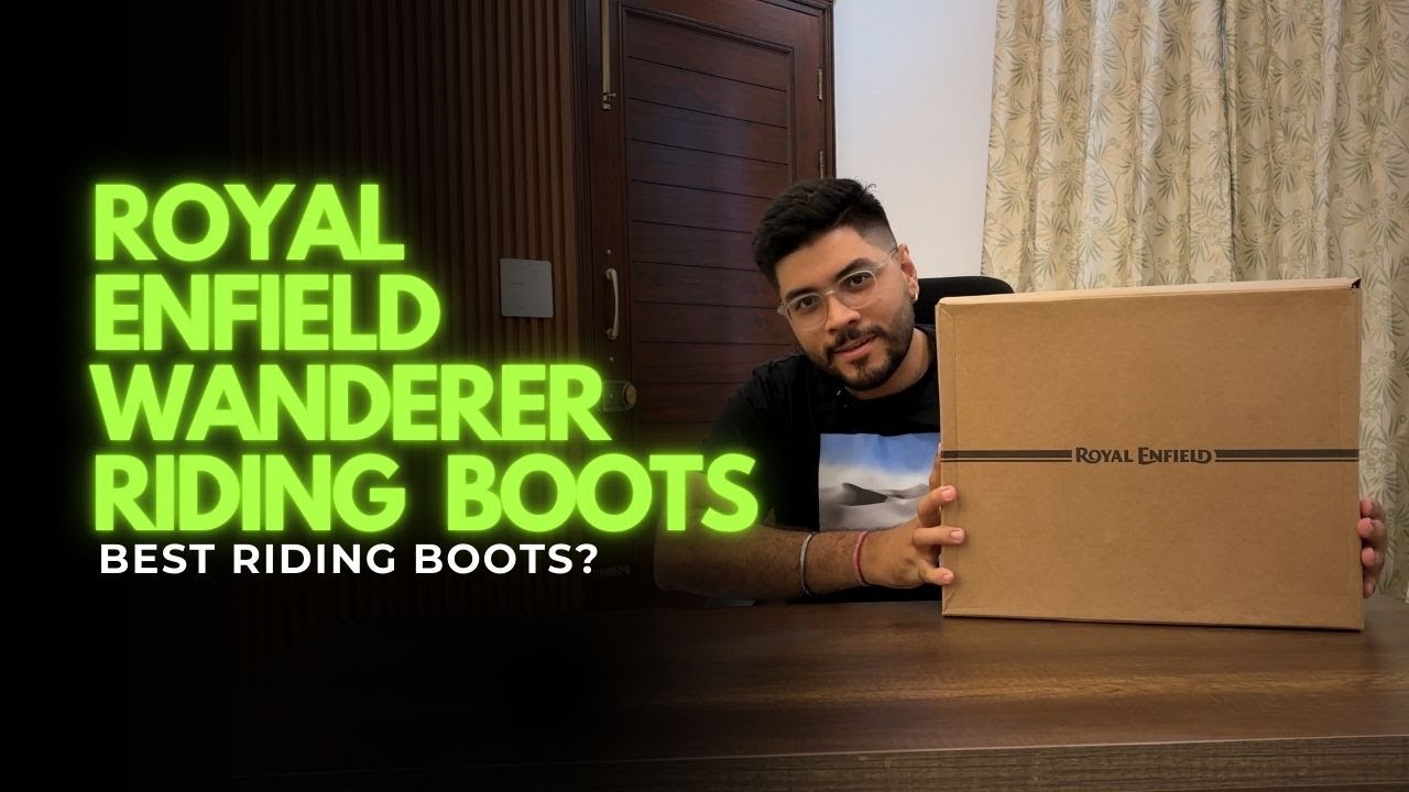 Royal Enfield WP Wanderer Riding Boots Unboxing | Worth the Upgrade ...