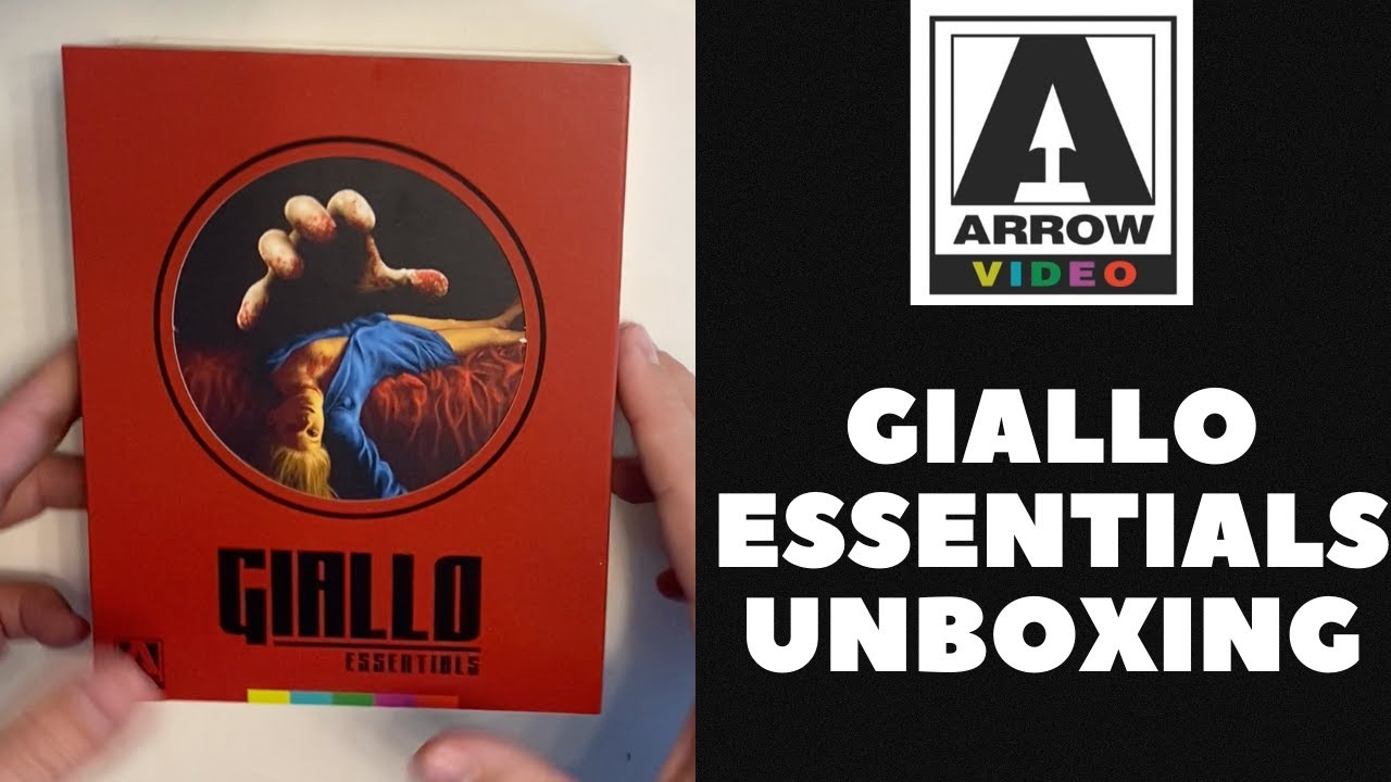Arrow Video Giallo Essentials Vol. 1 Unboxing - YouTube