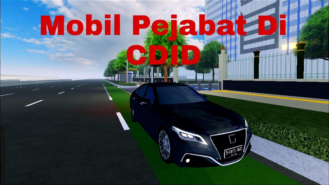 Mobil Pejabat Di CDID Toyota Crown 2019 | Car Driving Indonesia (ROBLOX ...