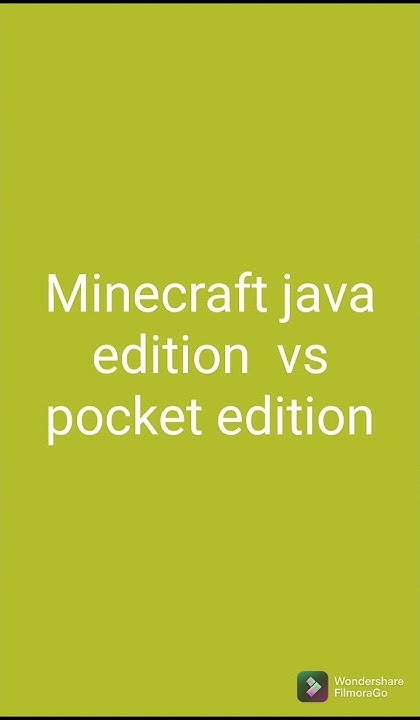 minecraft java edition vs pocket edition # the MN gamer #shorts - YouTube