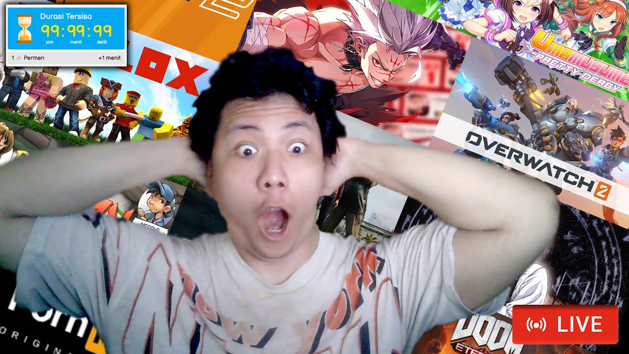 Warnain Rambut & Random Gaming~ | Subathon Stream - YouTube