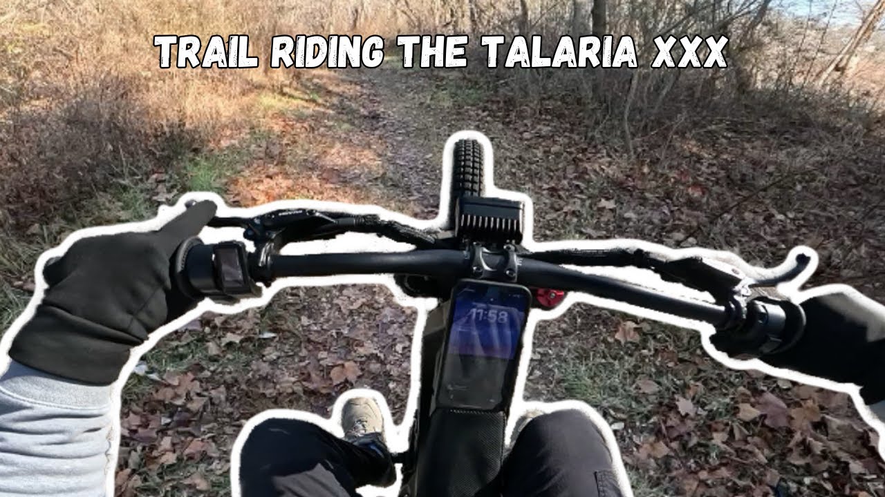 Trail Riding The Talaria xXx - YouTube