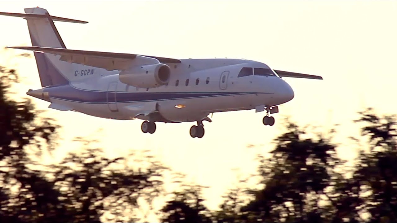 Dornier J328 Sunrise Arrival at Toronto Pearson - YouTube