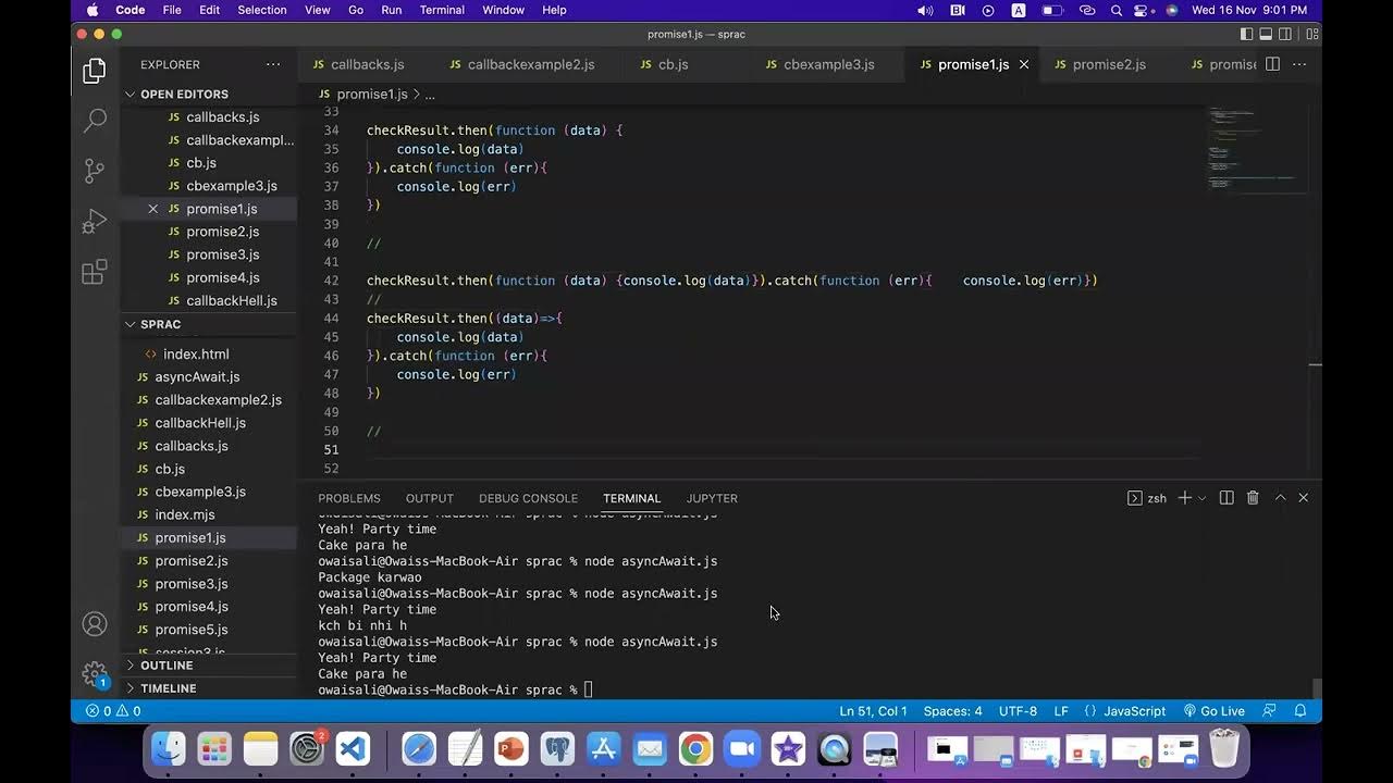 JS Crash Course Part 4 | From Codingame Asynchronous Programming - YouTube