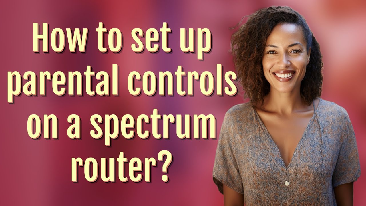 How to set up parental controls on a spectrum router? - YouTube