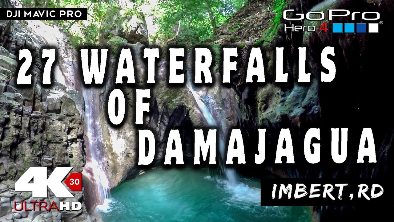 The 27 Waterfalls of Damajagua 🇩🇴 | 4K Ultra HD - YouTube