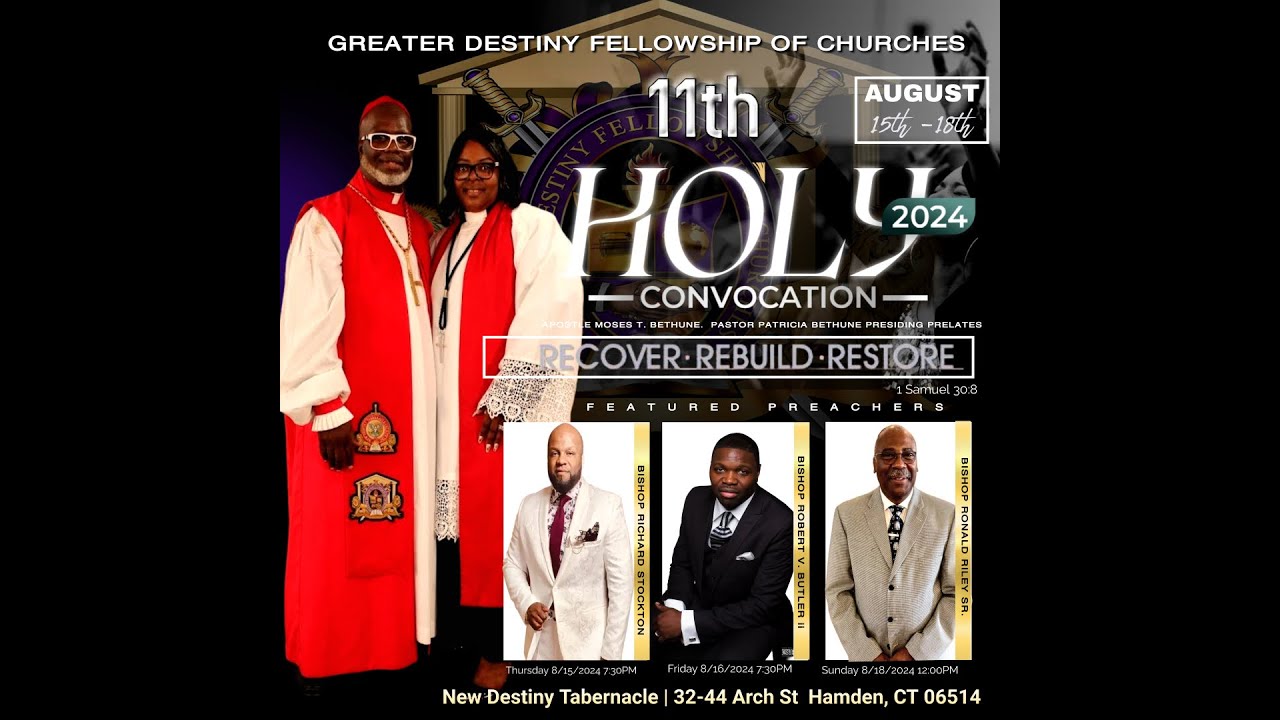 Holy Convocation | Official Day | Bishop Riley Sr. - YouTube