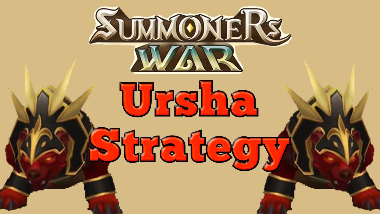 Summoners War: Ursha Strategy - YouTube