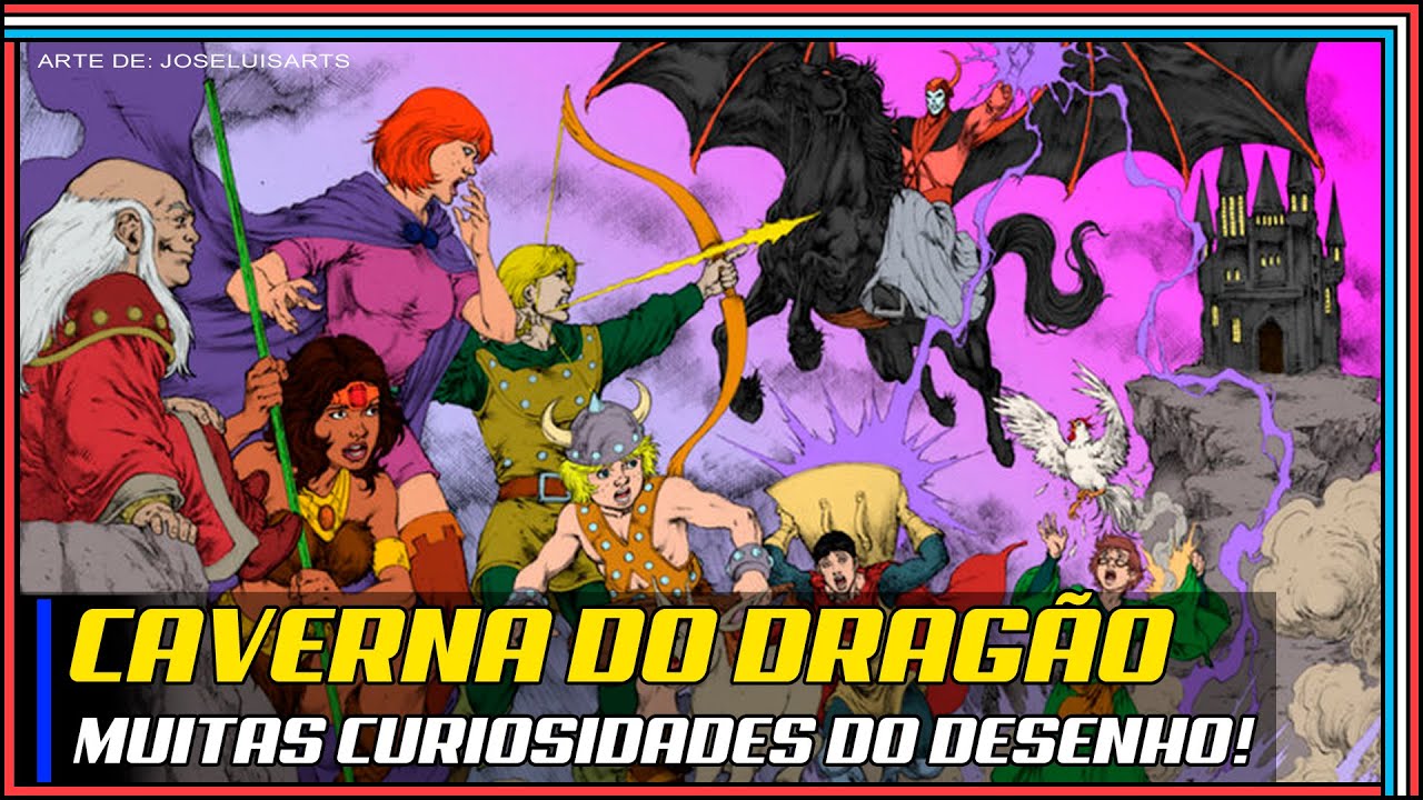 Relembrando Caverna do Dragão e suas curiosidades! - YouTube