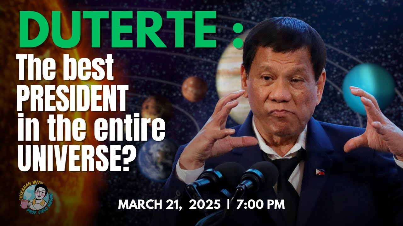 DUTERTE: The best President in the entire universe? - YouTube
