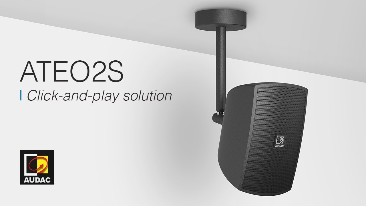 AUDAC - ATEO2S - How to install? - YouTube