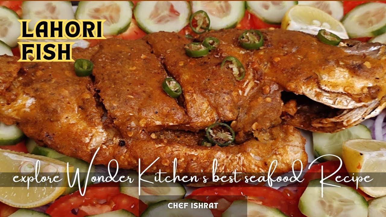 Lahori Fish | Fish Fry | Fried Fish | Masala Fish Fry | Wonder Kitchen ...