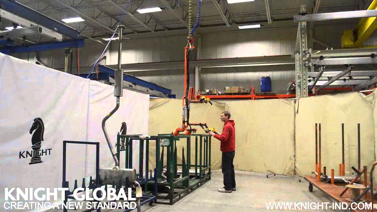 Knight Global Servo Operated Exhaust System Lift Assist - YouTube