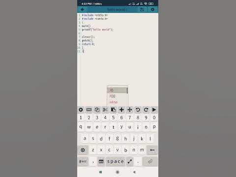 How to make a HELLO WORLD coding in C by Live Rushan liverushan - YouTube