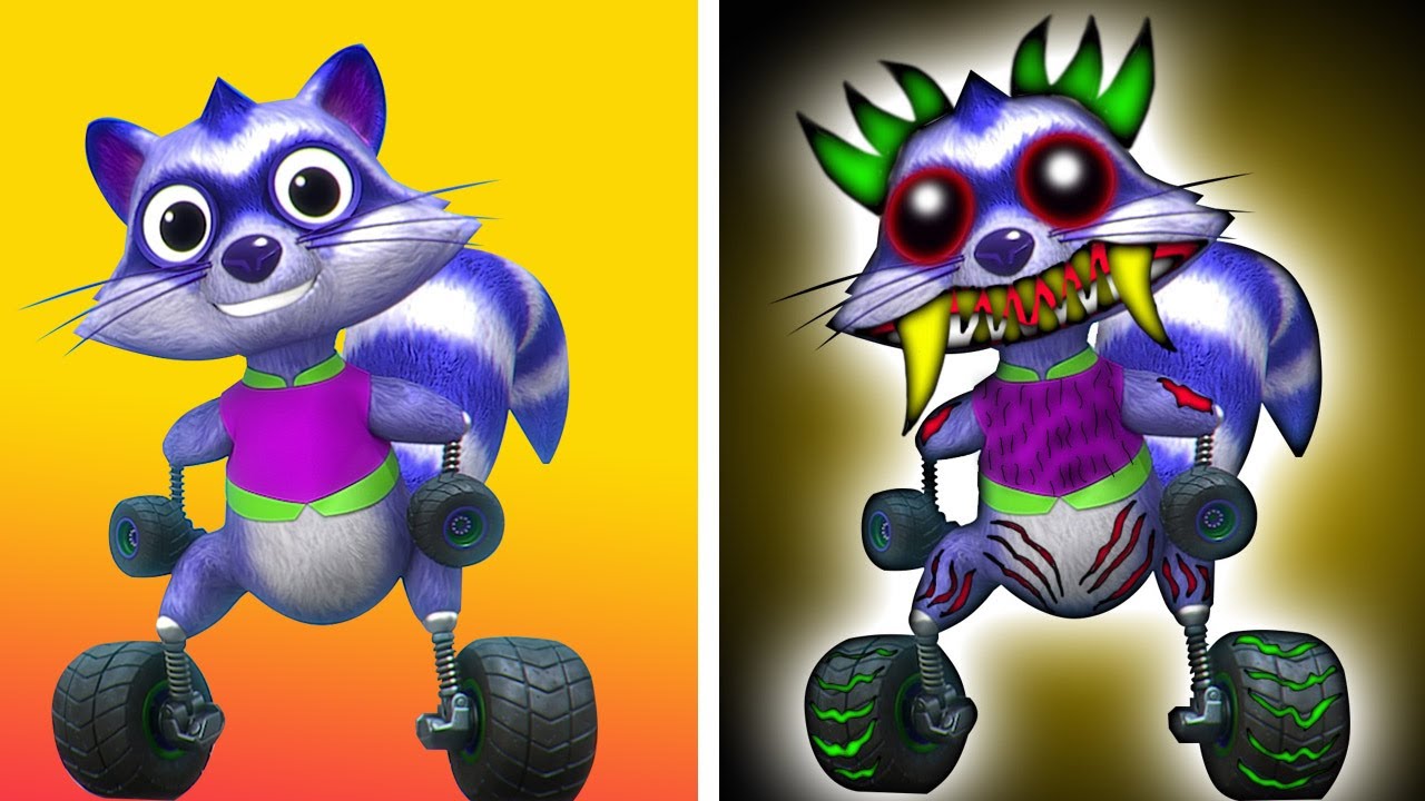Blaze and the Monster Machines LITTLE CRITER As Horror Version ...