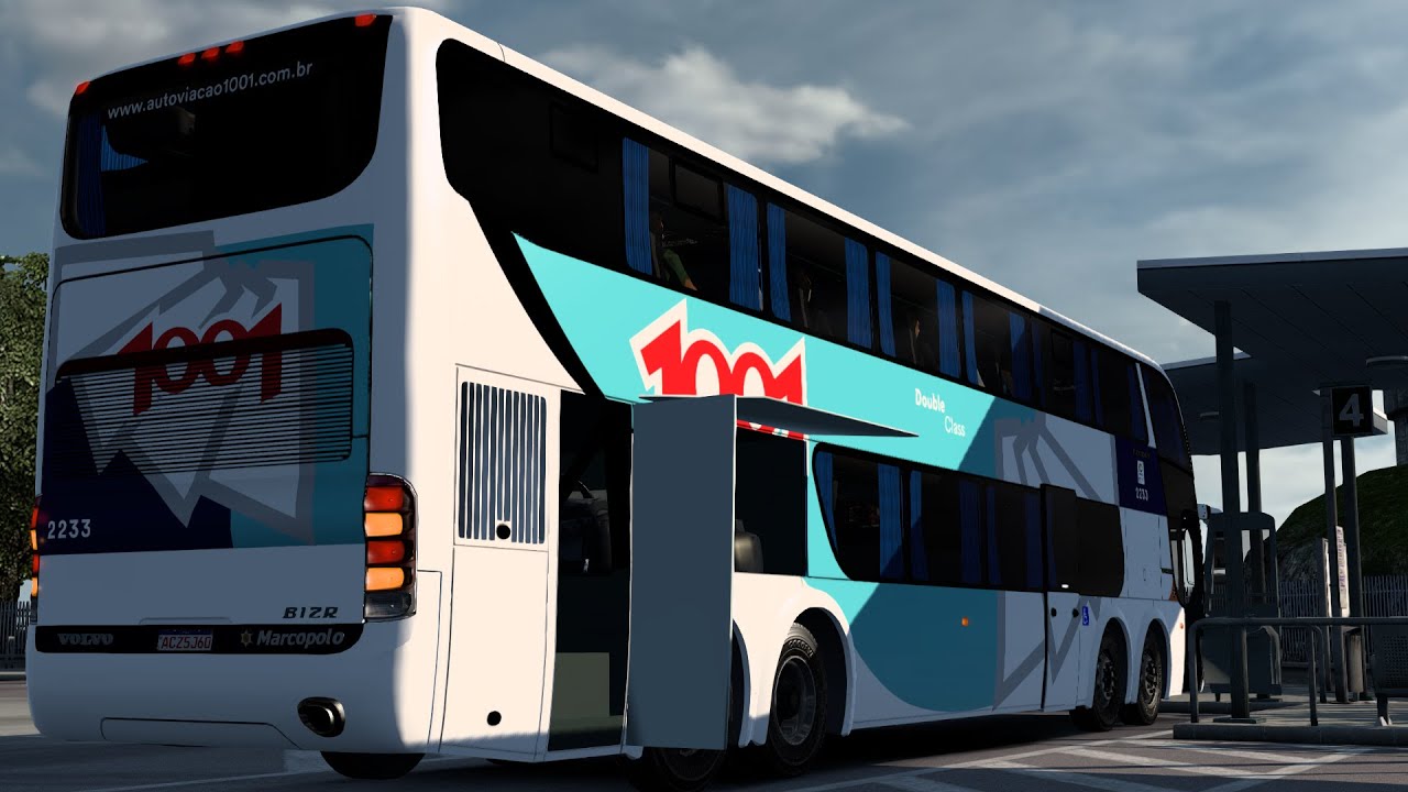 VIAÇÃO 1001 G6 1800 DD ! ( CABO FRIO X CAMPOS DO JORDÃO ) ETS 2 - YouTube