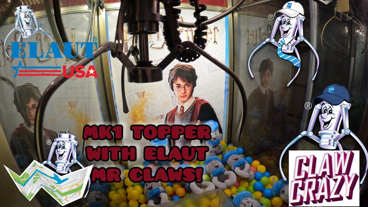 CLEANING OUT The Claw Machine With Elaut MrClaws From @clawcraziness ...