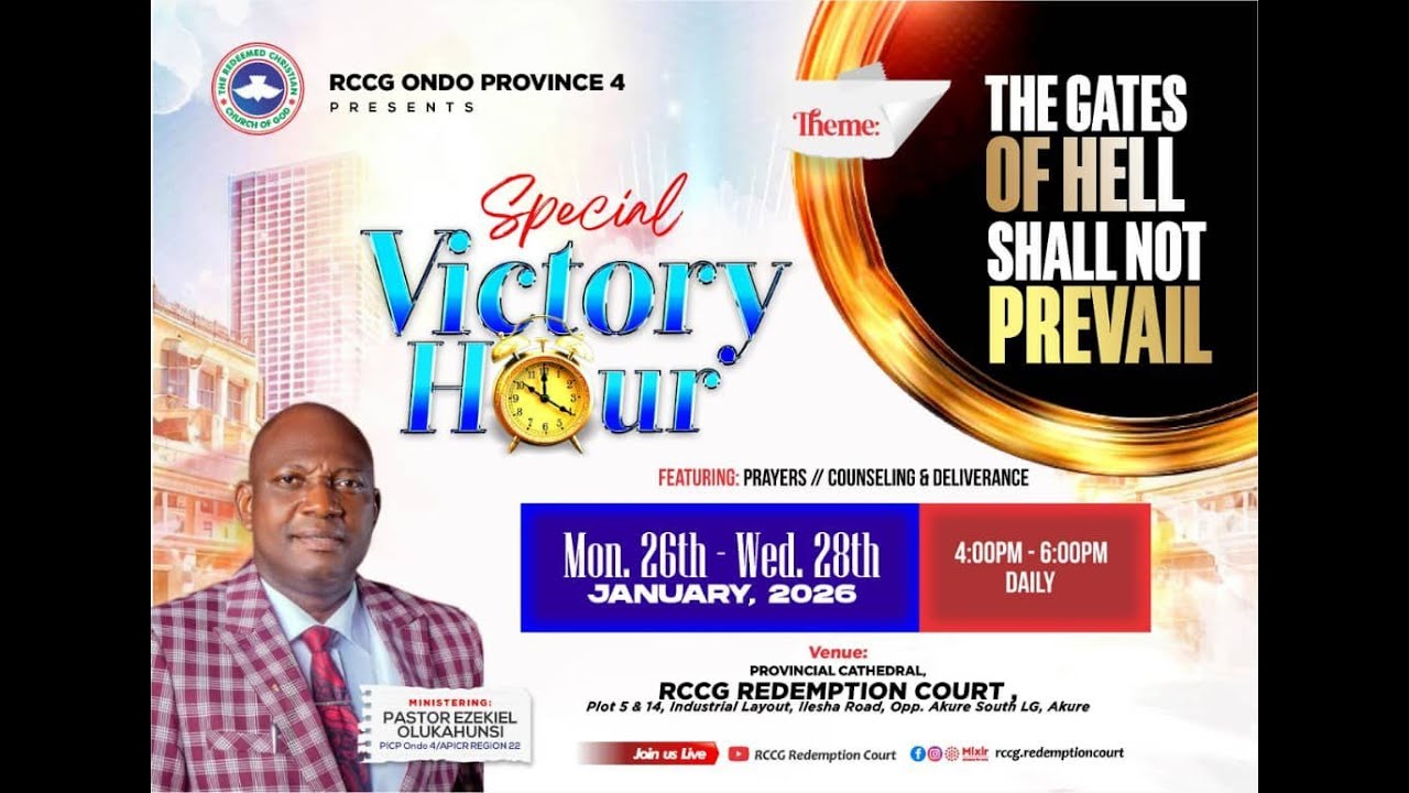 SPECIAL VICTORY HOUR || DAY 3 || WEDNESDAY (28/01/2026) - YouTube