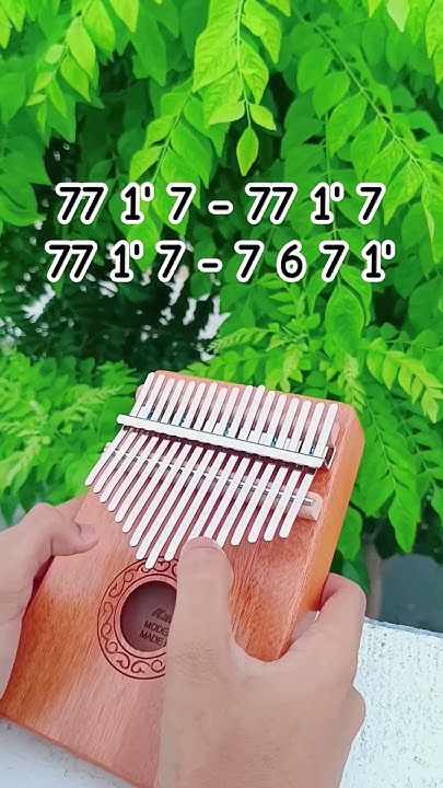 Learn To Play Kalimba And Numbers - YouTube