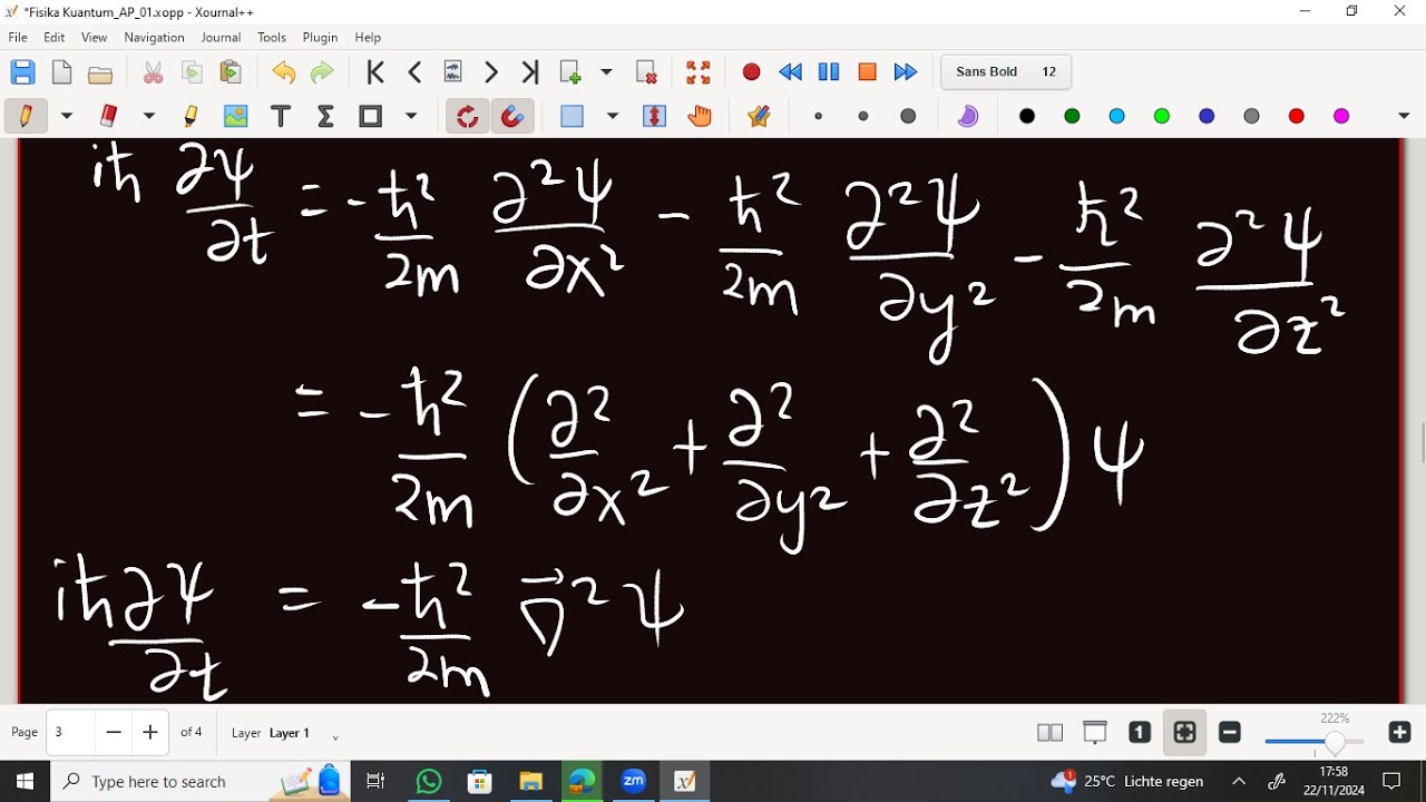 Fisika Kuantum Bagian 1: Dasar Persamaan Schrodinger - YouTube