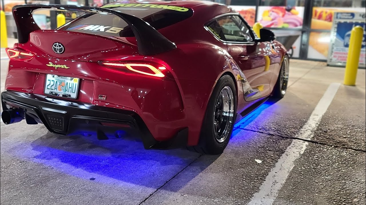 MK5 Supra gets drag pack installed - YouTube