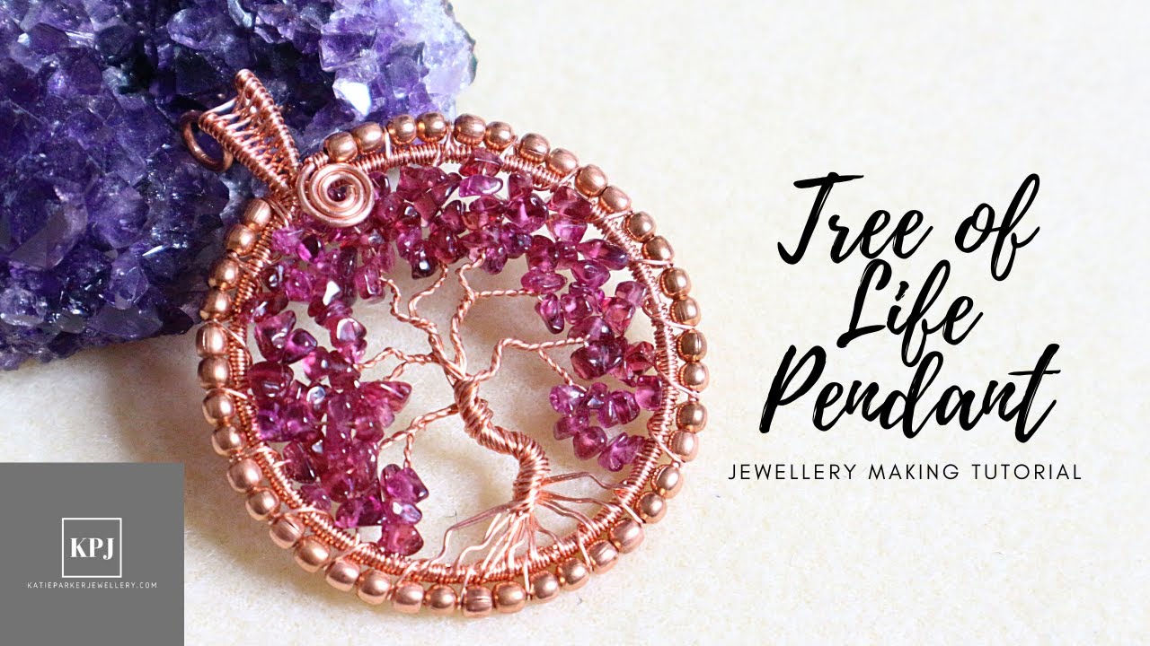Tree of Life Pendant - Wire Work Tree Pendant - Jewellery Making ...