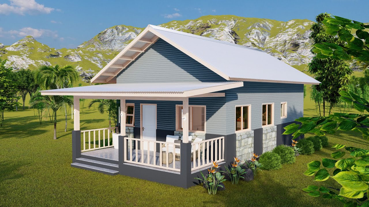 Cheap but Wonderful Simple House - YouTube