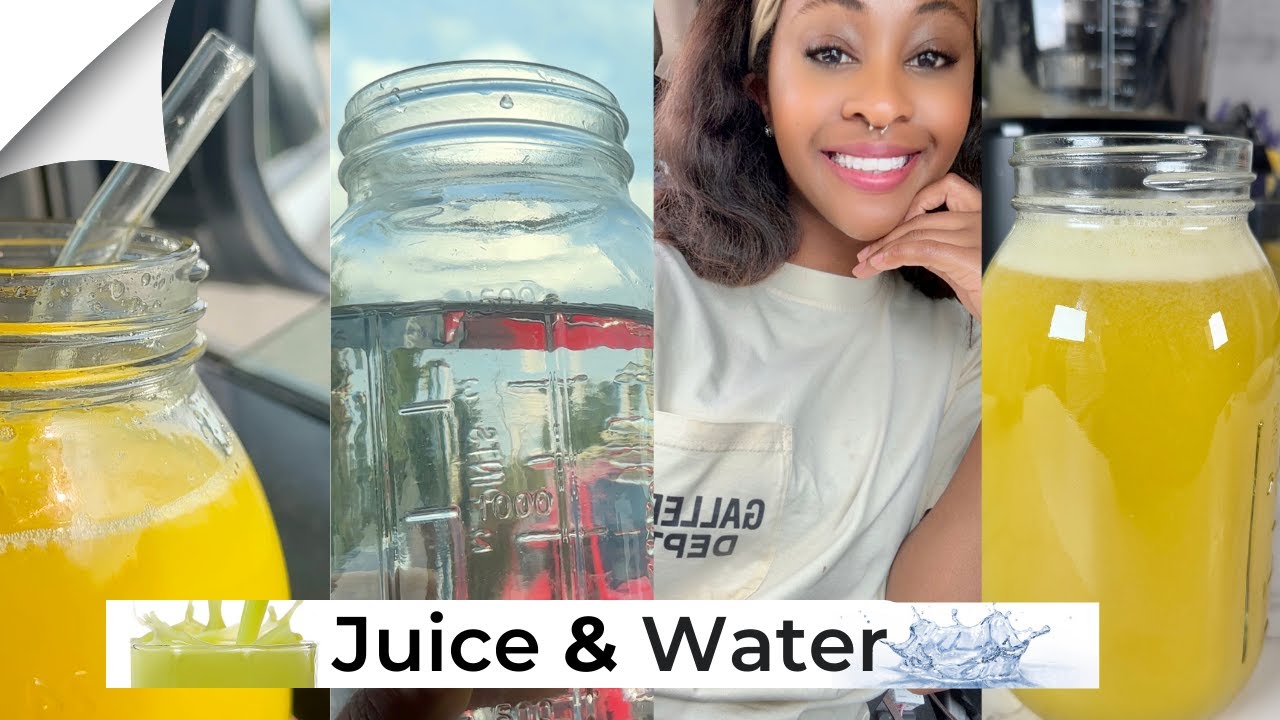 Supporting The Gut By Cleansing with Water and Juice - YouTube