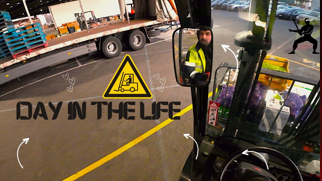 Day in the Life of a Forklift Operator!! POV!! - YouTube
