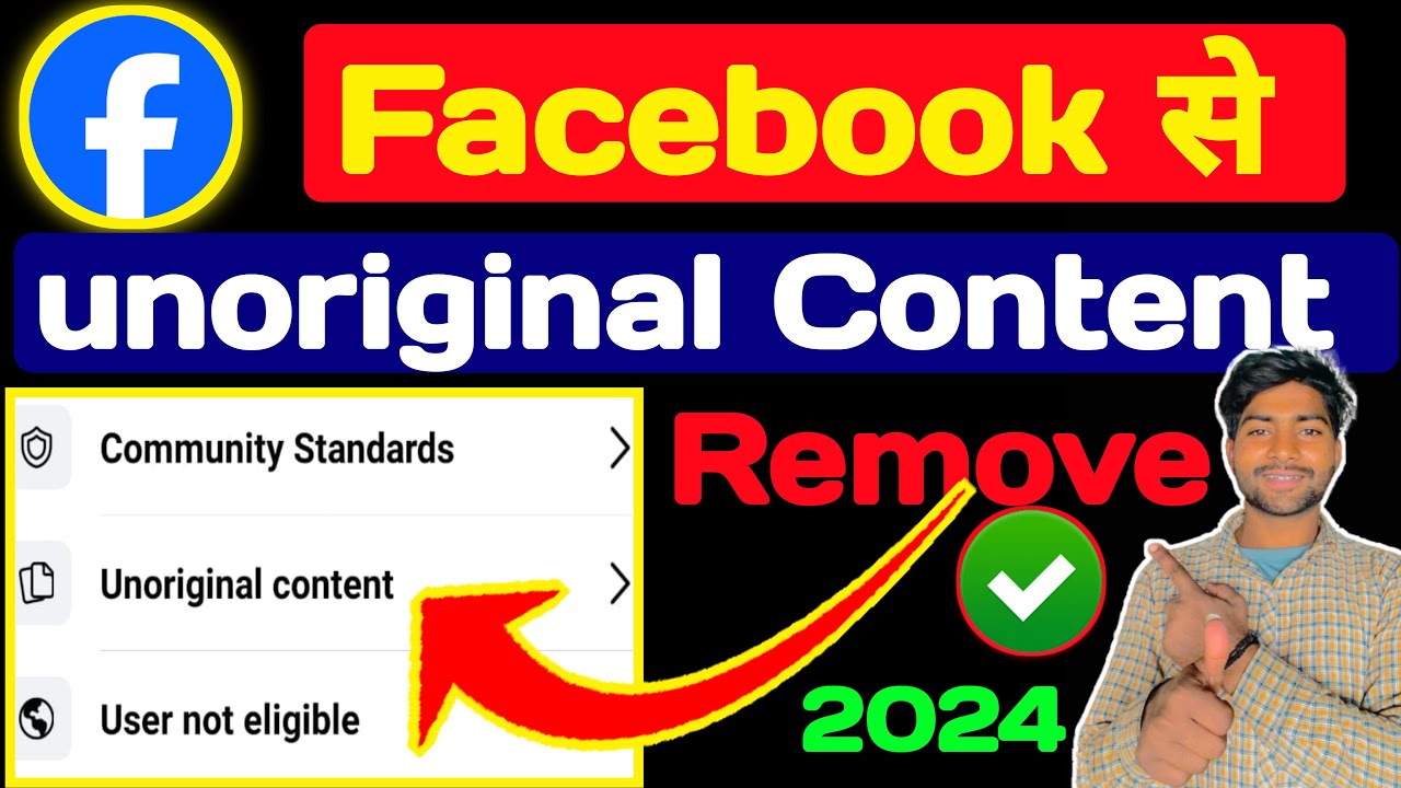 Facebook Unoriginal Content || How to Fix Unoriginal Content ...