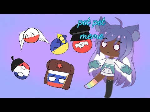 Petpet meme /gacha club - YouTube