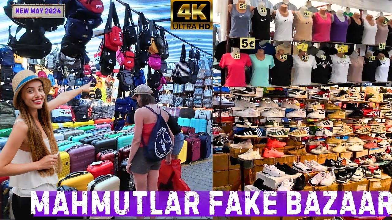 Alanya Mahmutlar Bazaar ! Mahmutlar Fake Market ! Mahmutlar Food Bazaar ...