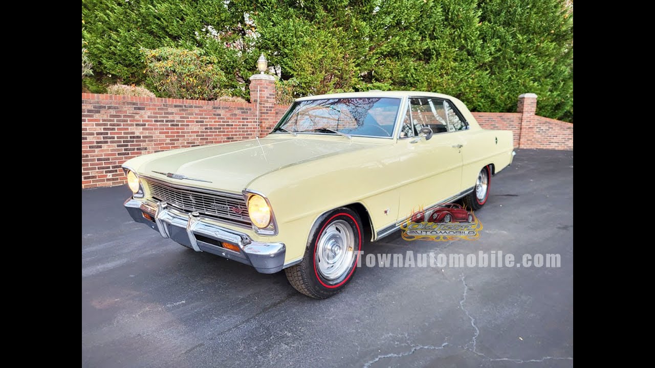 1967 Chevrolet Nova Lemonwood Yellow for sale Old Town Automobile in ...