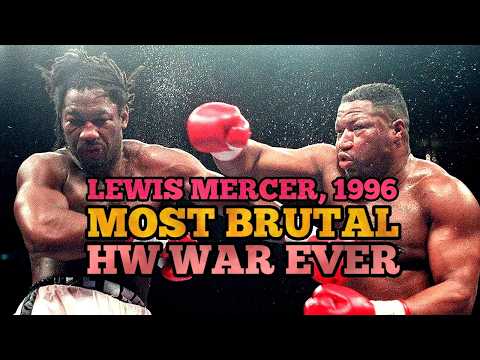 Lennox Lewis vs Ray Mercer: The Most Brutal Heavyweight War Ever | 1996 Full Highlights