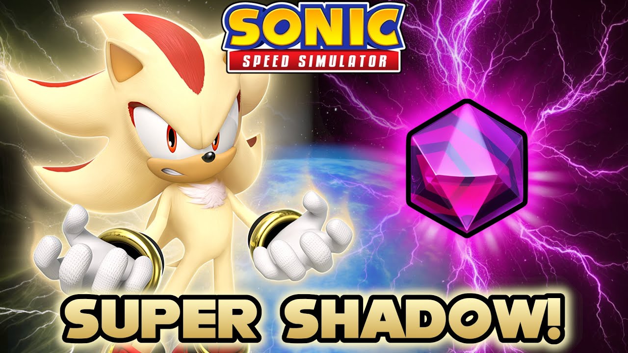 Super Shadow is Finally Here in Sonic Speed Simulator! - YouTube