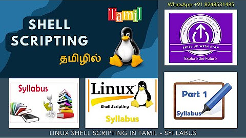 LINUX SHELL SCRIPTING - TAMIL - YouTube