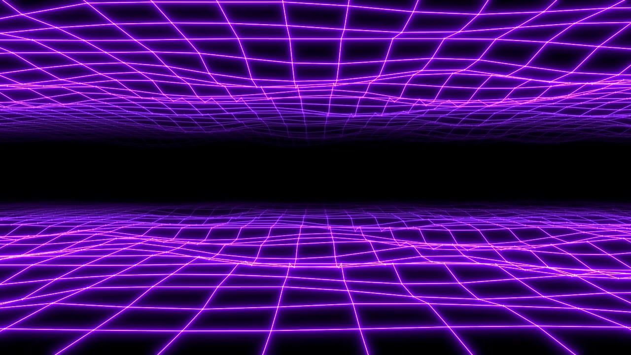 4k Free Video Overlay Grid Effect Glow. Copyright Free VFX. Clips For ...