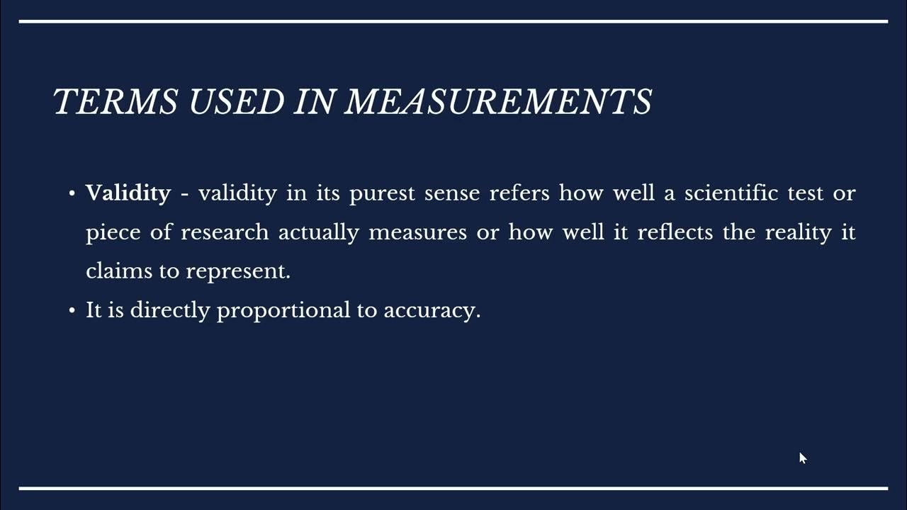 Discussion on Basic Measurement Theory in CpE-PC 3112 (Fundamentals of Mixed Signals and Sensors ...